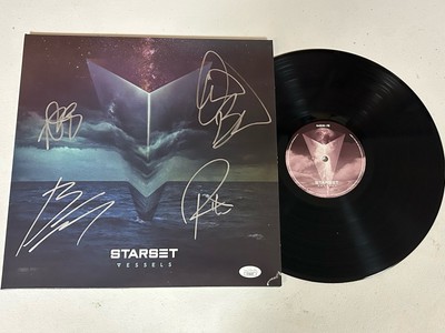 STARSET AUTOGRAPHED SIGNED 12" 2LP VESSELS VINYL ALBUM WITH JSA COA ...