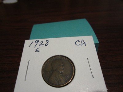 1928 S - USA penny - American small one cent coin | eBay