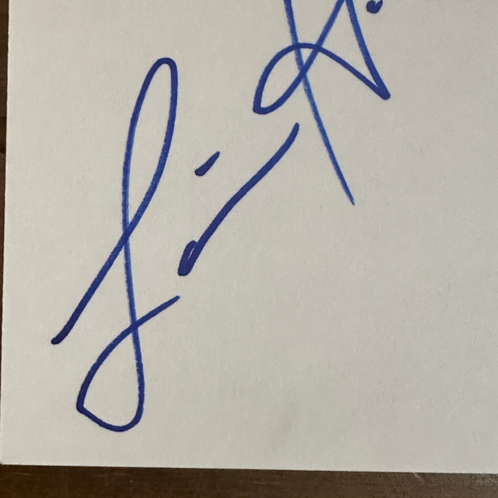 Laurie Holden Hand Signed 4x6 Index Card Autograph | eBay