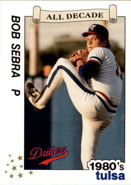 1990 Tulsa Drillers All Decade Best 8 Bob Sebra Medford Lakes New ...
