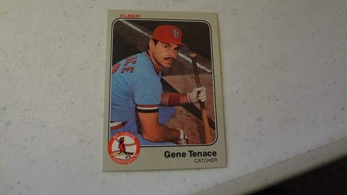 1983 FLEER # 25 GENE TENACE BASEBALL CARD | eBay