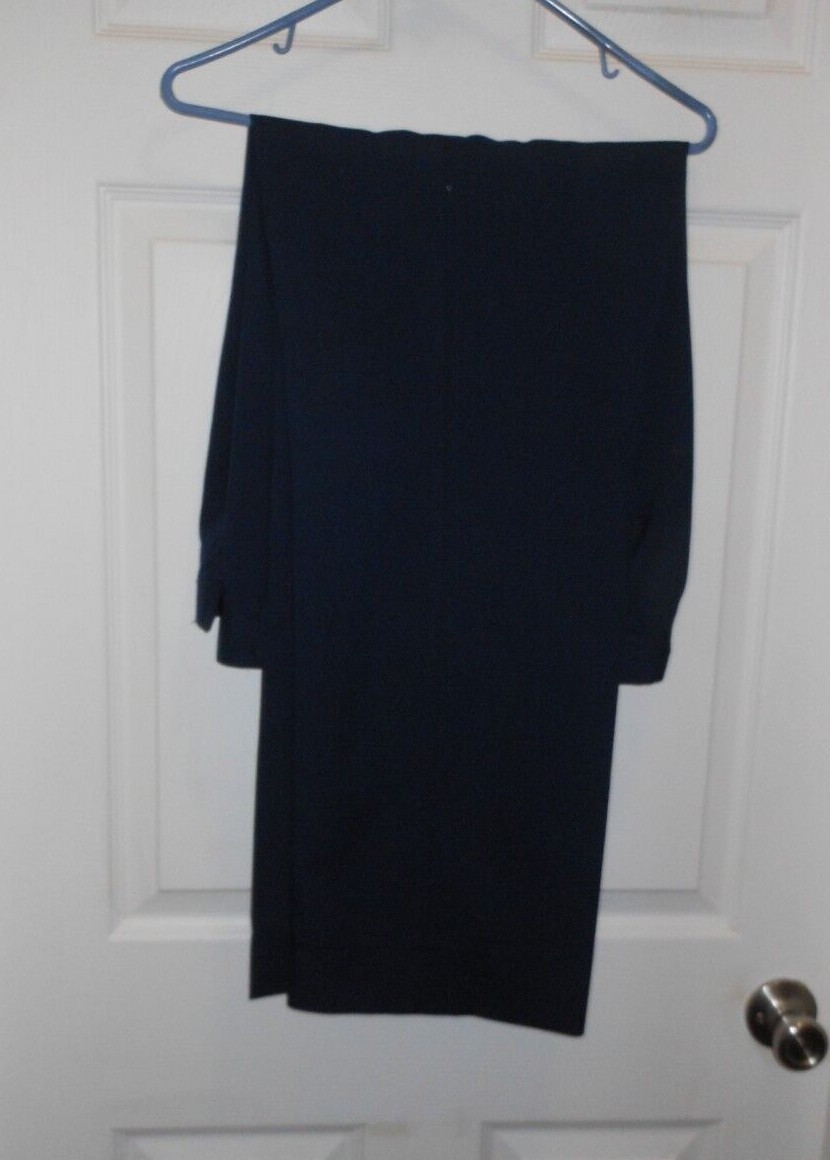 MEN'S US AIR FORCE USAF SERVICE DRESS UNIFORM BLUE TROUSERS see pull ...