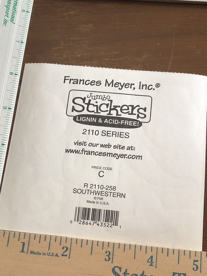 1 Frances Meyer Atta Boy Stickers Potty Toilet Training Child Diapers ...