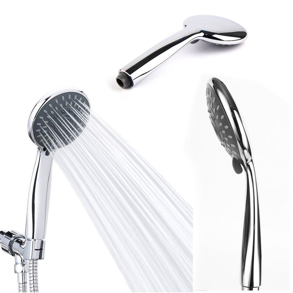 3pcs Shower Head Kit Handheld High Pressure Shower Head w/ Holder Water ...