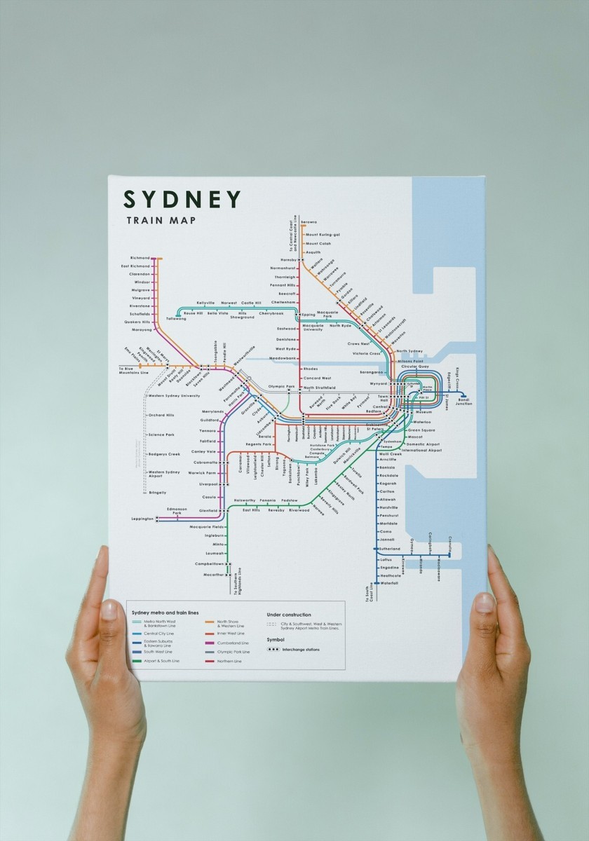 Nsw Trainlink Map Map Of West Profile For Australian Rail Maps