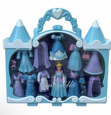 Disney Parks Princess Fashion Set Cinderella Polly Pocket Style New In ...