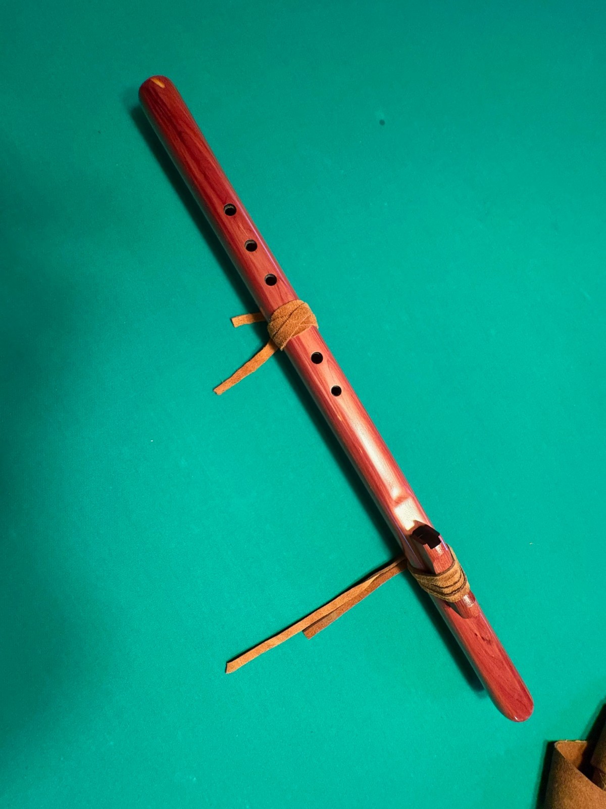 Traditional Native American flute Red Cedar Key of G 21 inch new | eBay