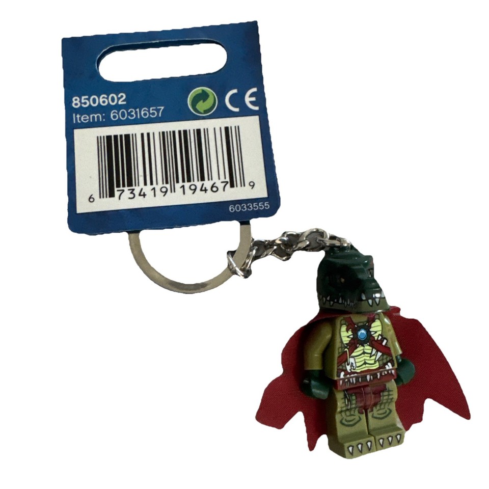 Lego # 850602 Chima series minifigure key chain Cragger New | eBay