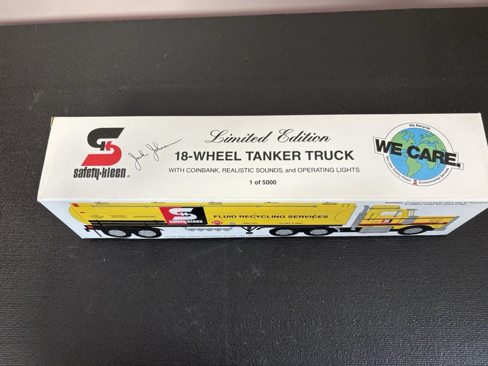 SAFETY KLEEN Tanker Truck Tractor Trailer 18 Wheeler Taylor Made Trucks ...