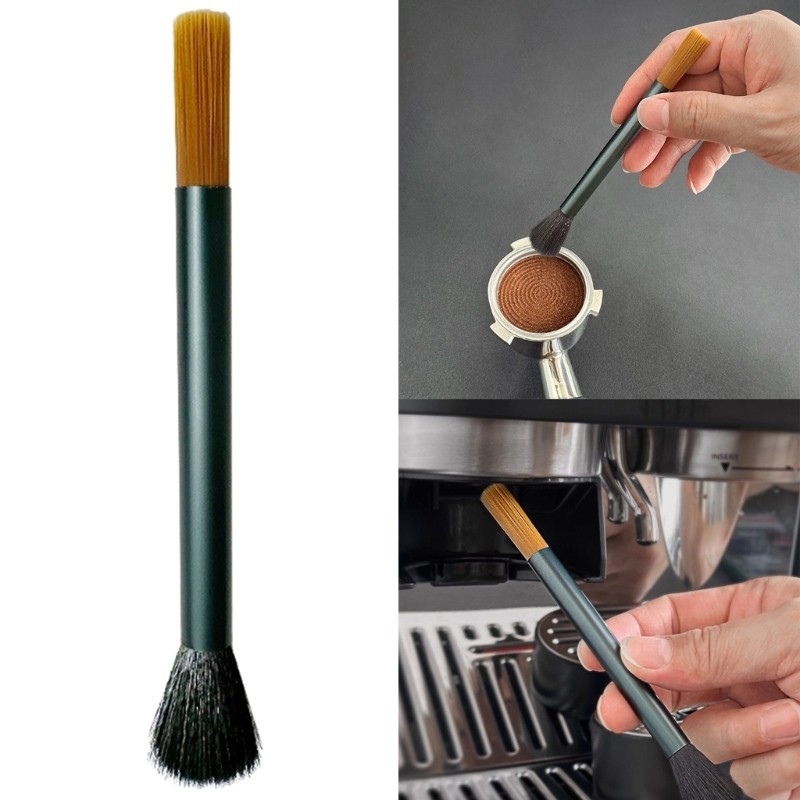 Coffee Machine Brush Cleaner with Comfortable Handle for Coffee Kitchen ...