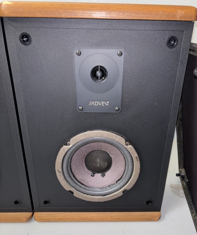 Advent Baby Advent II Speakers -NEW FOAM & Coil Alignment -PAIR -Fair ...