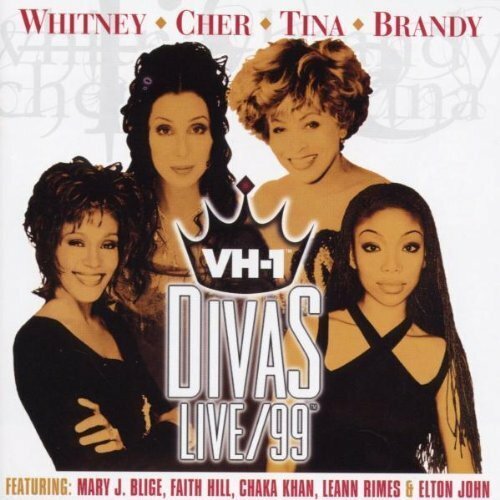 VH-1 Divas live/99 (CD) Tina Turner, Cher, LeAnn Rimes, Brandy, Whitney ...