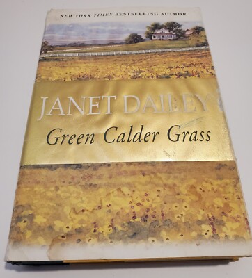 Green Calder Grass Hardcover Book Janet Dailey First Print Vintage 2002 ...