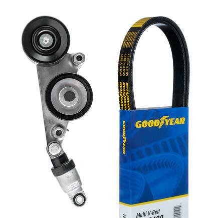 Goodyear Belts 3308 Serpentine Belt Drive Component Kit 195199117032 | eBay