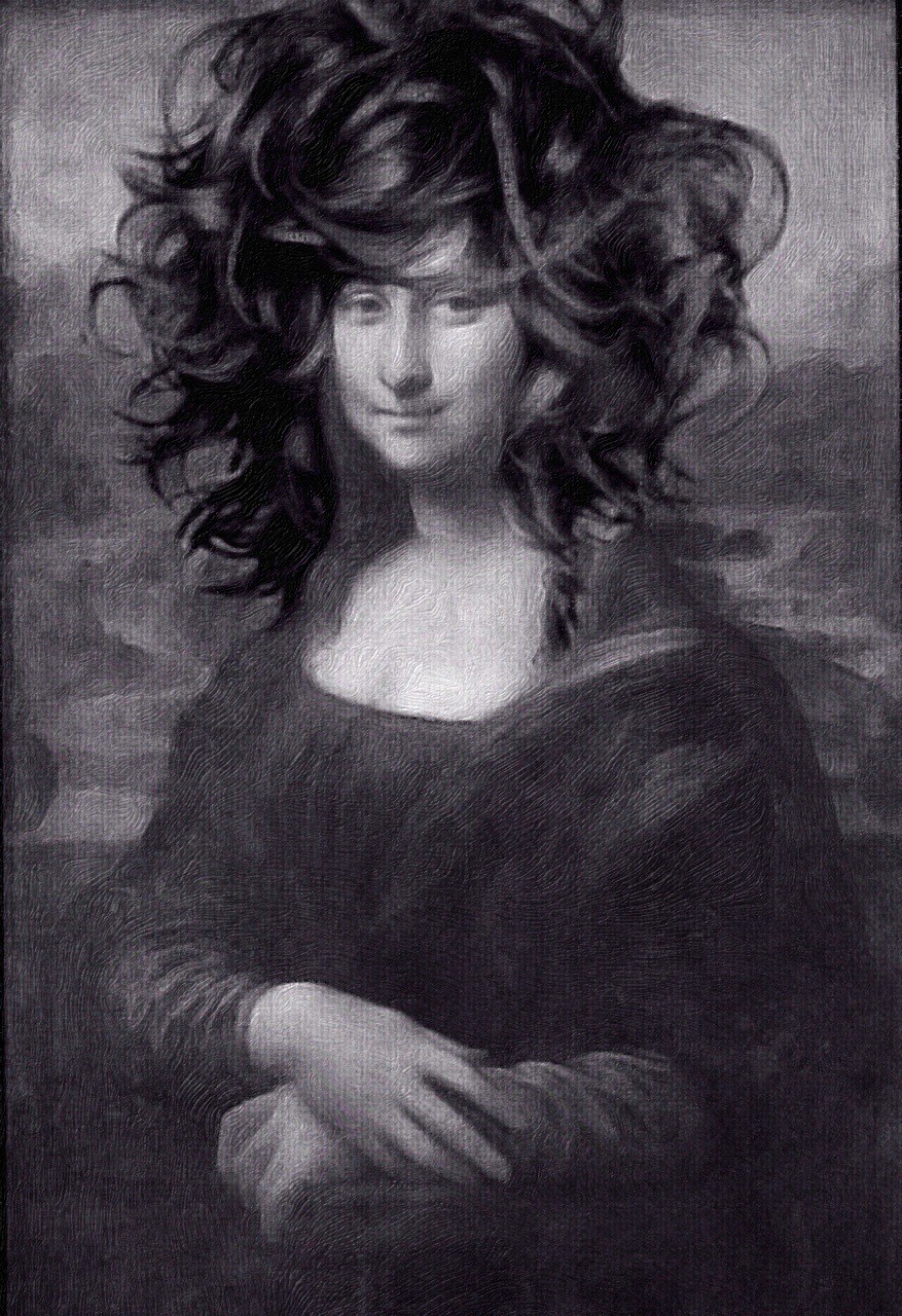 Mona Lisa Gothic Print 11x17 Wall Art | eBay