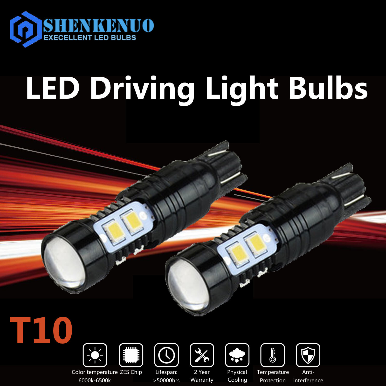 For INFINITI M30 M35 M35h M37 M45 M56 T10 168 2825 LED License Plate ...