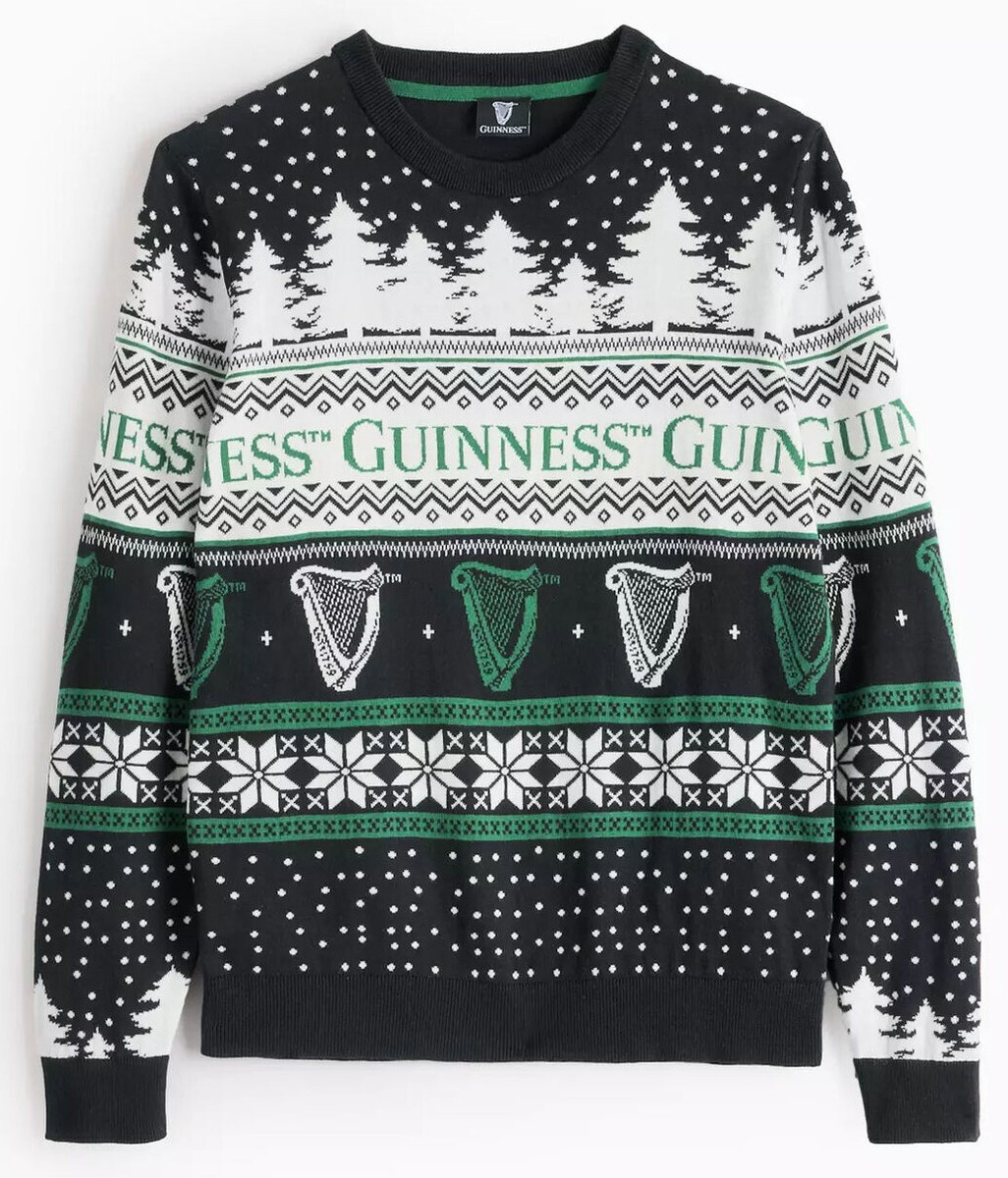 Guinness Christmas great Jumper Black