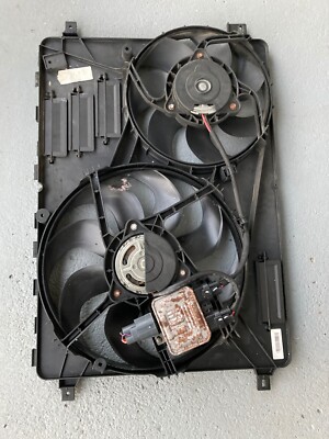 volvo xc60 s60 s80 xc70 v60 radiator cooling fan dual w/shroud TESTED ...