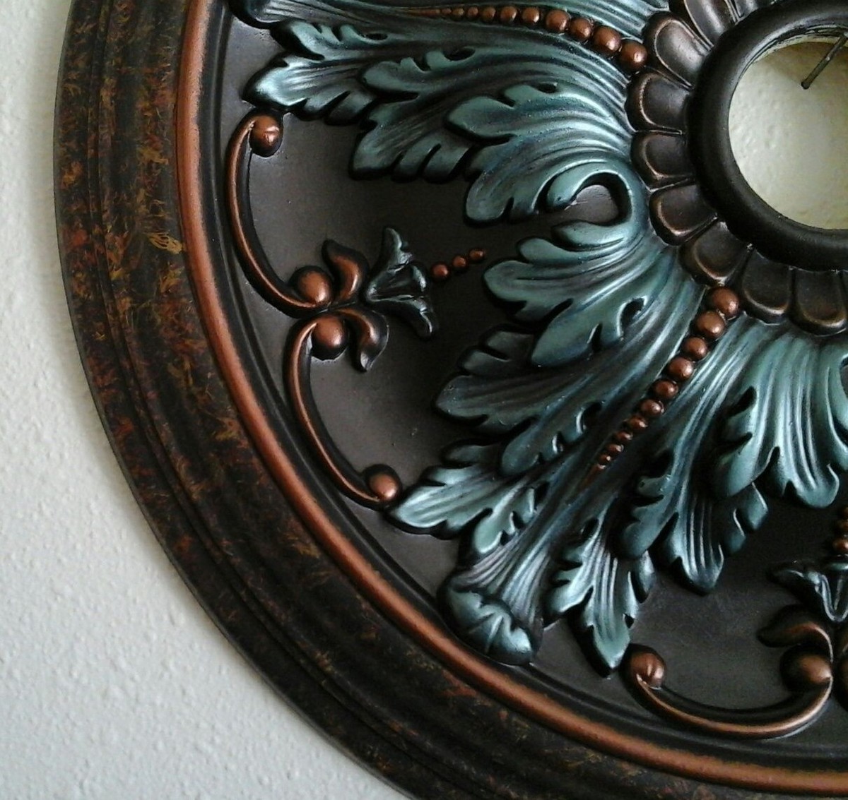 Bronze Ceiling Medallion Pascola 40 1/2" Wide Imperial Bronze Ceiling
