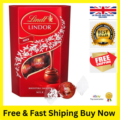 Lindt Lindor Milk Chocolate Truffles Box Chocolate Smooth Melting ...