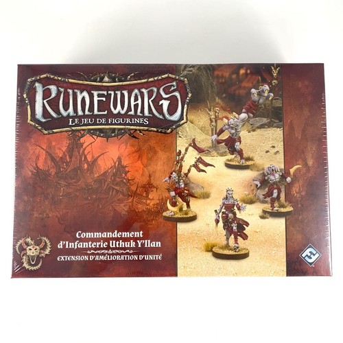 X1 Runewars Command Infantry Uthuk Y' Llan - New Plastic Multimarque | eBay