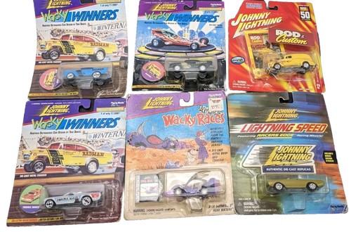 Mixed (Lot of 6) Wacky Winners/Races~Hot Rod N More Johnny Lightning ...