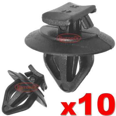 FIAT DUCATO DOOR CLIPS TRIM CARD PANEL UNO INTERIOR BLACK PLASTIC X 10 ...