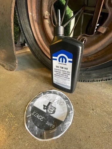 Synthetic Gear & Axle Lubricant SAE 75W-140 MS-8985 1-Quart OEM MOPAR ...