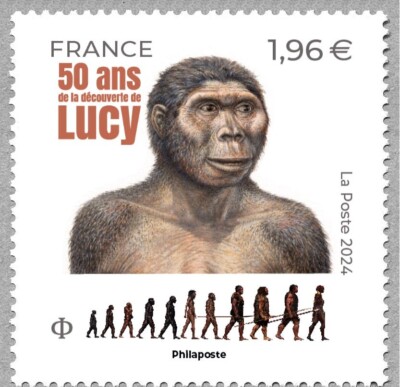 france 2024 human fossil specimen LUCY Australopithecus afarensis 1974 ...