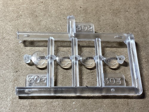 1 25 scale model parts 61 Impala SS 409 Headlights No Box | eBay