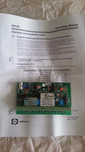 Bosch Octo-Relay Module D8129 - New | eBay