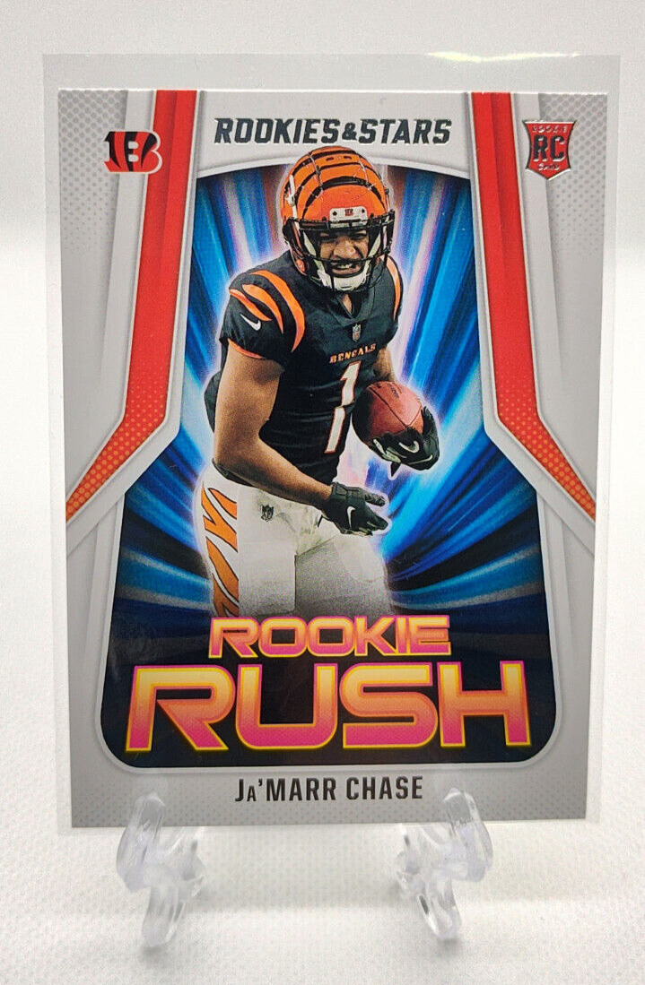 2021 Panini Rookie Rush Rookie Ja'marr Jamarr Chase #RR-7 Bengals | eBay