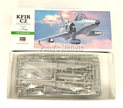 IAI Kfir C2 Israeli Air Force IAF 1/72 Scale Plastic Model Kit ...