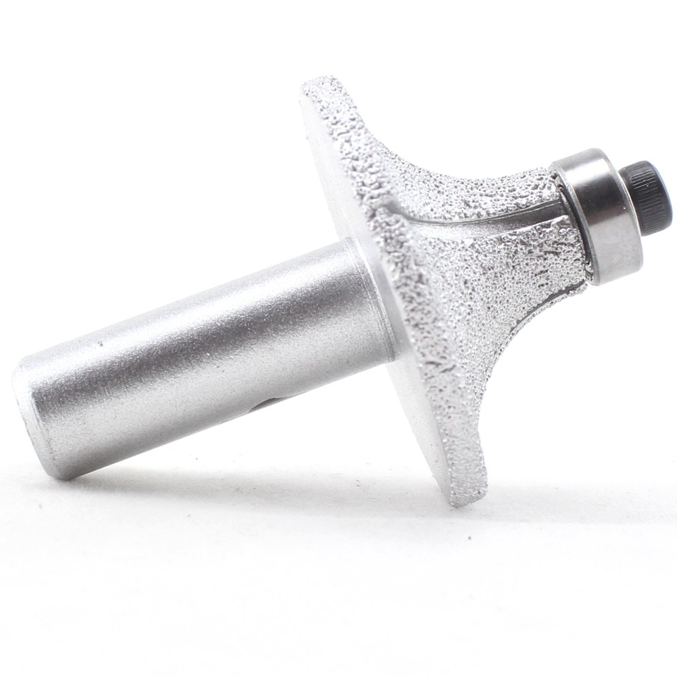 Brazed Radius Router Bit 15mm 19/32'' Head Radius Profile Wheel Shank 1 ...
