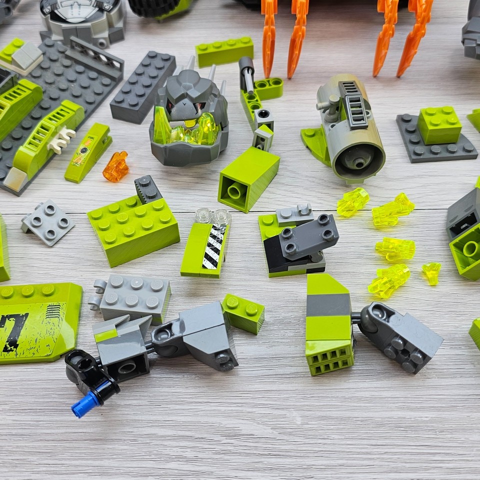 LEGO Power Miners Job Lot Incomplete Sets 8963 8960 8959 + 6 Minifigs ...