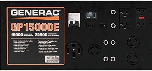 Generac 22,500-W Quiet Portable Gas Powered Generator w/ Electric Start ...