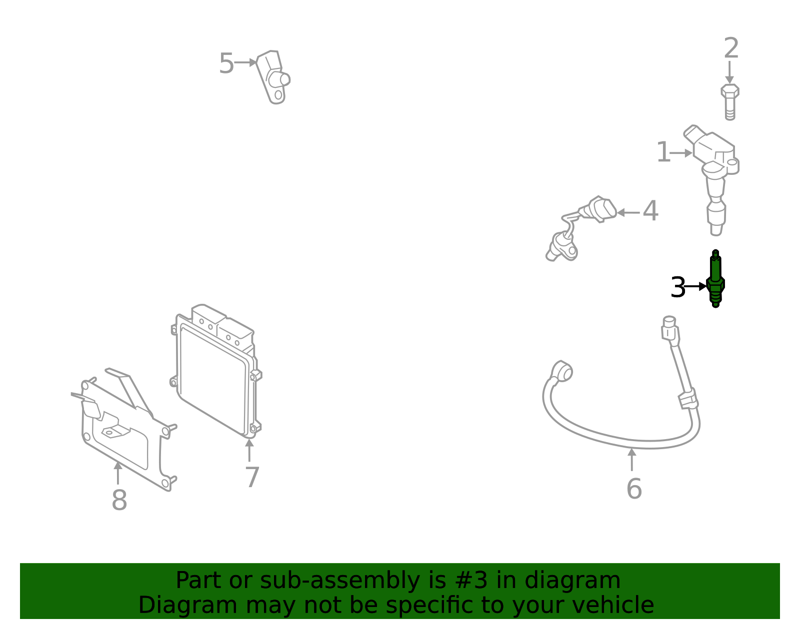Genuine OEM Spark Plug for Hyundai 1885709085 for sale online | eBay