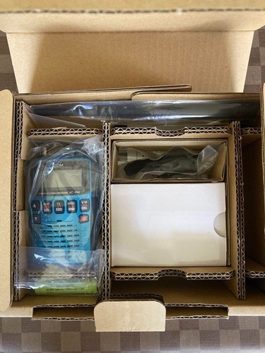 Icom IC-R6 Wide Band Handheld Receiver Metallic Blue Rare New Japan | eBay