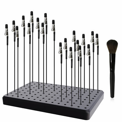 Model Painting Stand Set 14*9 Holes Base Alligator Clips Rubber Covers ...