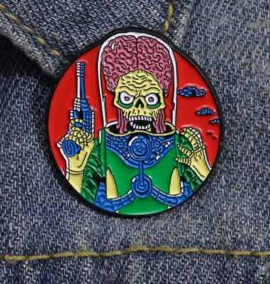 Movie ENAMEL PIN - MARS attacks. Australian Stock free shipping | eBay