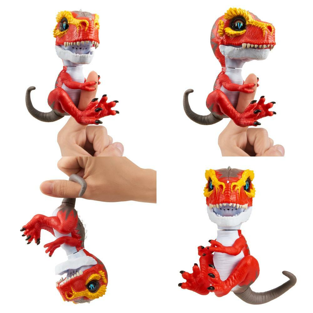 Untamed T-Rex by Fingerlings – Ripsaw (Red) - Interactive Collectible ...