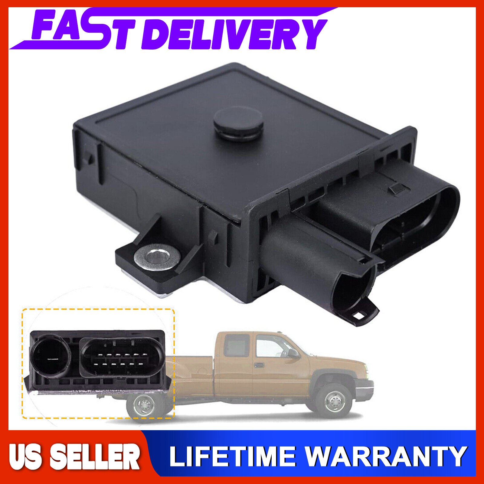 NEW 97379635 Diesel Glow Plug Controller For GMC Sierra 2500 HD 3500 ...