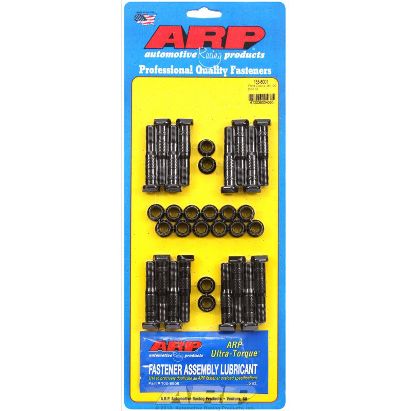 ARP Connecting Rod Bolt Set 155-6001; High-Perf Chromoly 13/32 for Ford ...