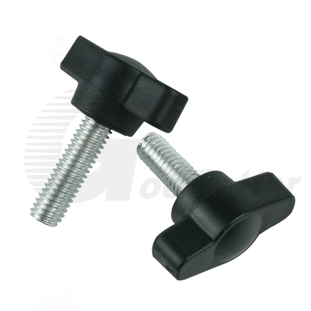 M4 M5 M6 M8 Tee Wing Knob Head Clamping Thumb Screw Hand Grip Bolt ...