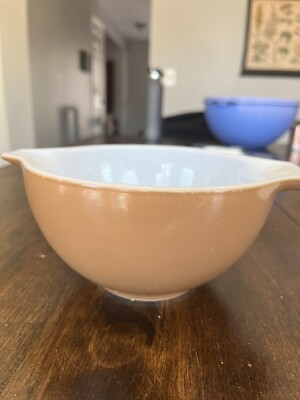 Vintage Pyrex Brown Cinderella Mixing Bowl #441 1-1/2 pt. | eBay