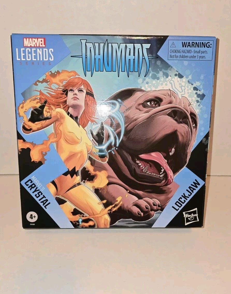 *BOX ONLY* Marvel Legends Inhumans 6" Action Figure 2-Pack Crystal ...