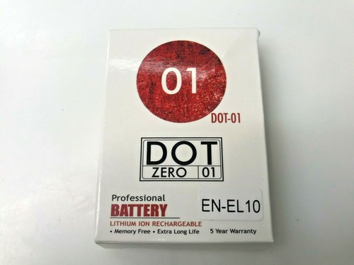Batterie Professionnelle Lithium Ion DOT Zero 01 Pour Panasonic | eBay