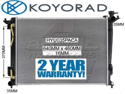 HYUNDAI ix35 2010-5/2013 LM 2.0ltr & 2.4ltr PETROL RADIATOR *GENUINE ...