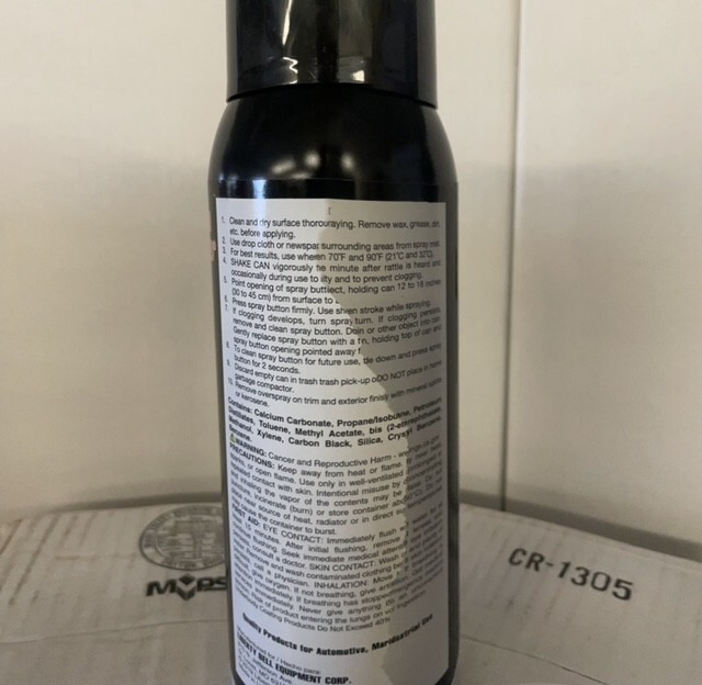 Rubberized Undercoating/Sound Deadener Auto-Black - 15 fl oz. Spray | eBay