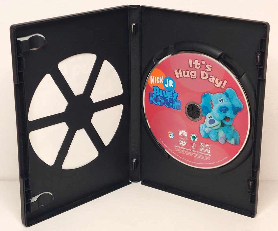 Blue's Room It's Hug Day DVD 2005 Nick Jr 4 Episodes Blue's Clues Show ...
